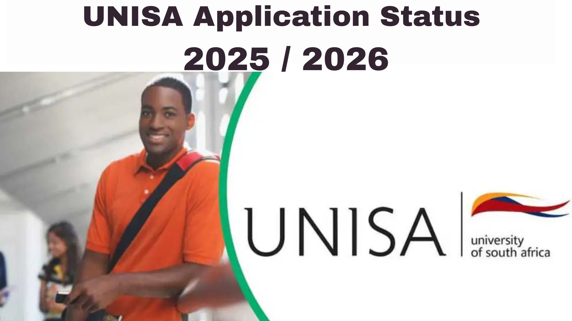 UNISA Application Status 2025 / 2026 - How to Check It